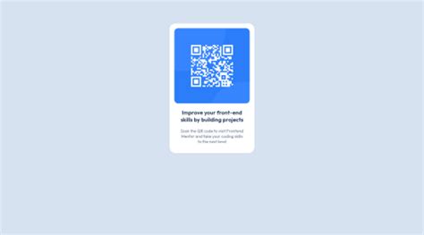 Frontend Mentor Responsive Qrcode Coding Challenge Solution