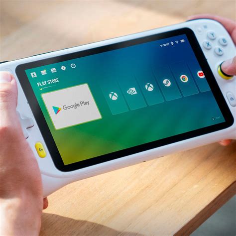 Logitech S Cloud Gaming Handheld Leaks With Android Apps And Switch Like UI The Verge News
