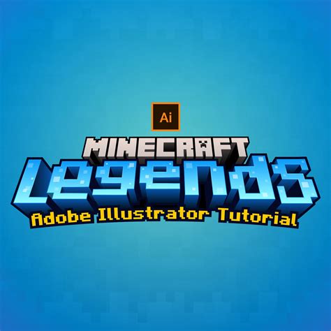 Create Stunning Minecraft Legends Logo In 3d