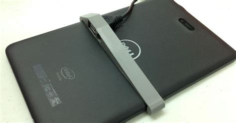 Dell Venue Pro Dv P Usb Otg Cable Holder Stylus Holder By Brockhold Download Free Stl
