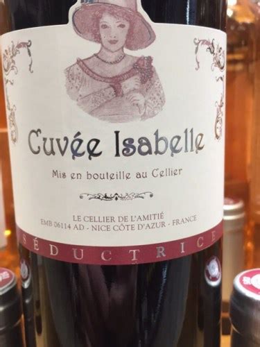Giambagli Cellier De Lamitié Séductrice Cuvée Isabelle Rouge Vivino Us