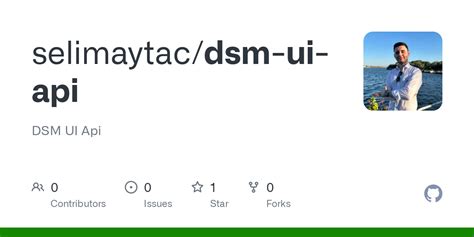 GitHub Selimaytac Dsm Ui Api DSM UI Api