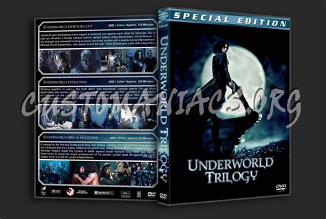 Underworld Trilogy Dvd Cover Dvd Covers And Labels By Customaniacs Id