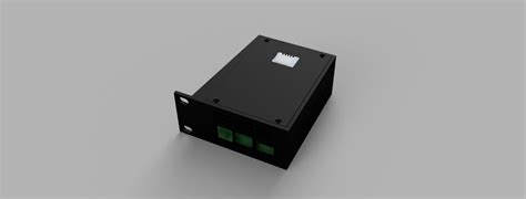 Raspberry Pi 3b4 1u Rack Mount With Dht22 Sensor By Giulio Librando Download Free Stl Model