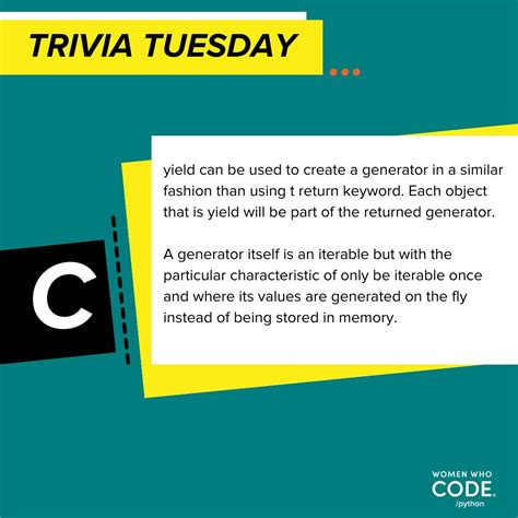 Legacy Women Who Code Python On Linkedin Wwcode Womenwhocode Trivia Python Pythoncode