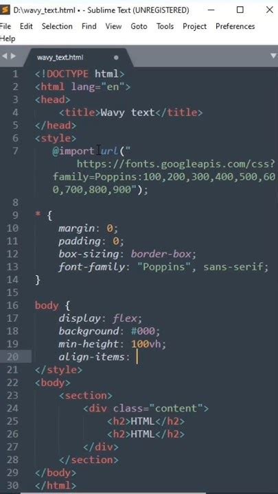 Wavy Text Animation Csstricks Htmlcss Learncss Html5 Youtube