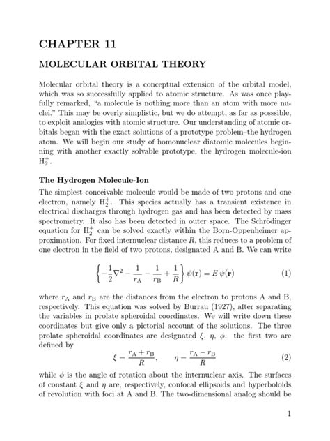 Lcao Download Free Pdf Molecular Orbital Chemical Bond