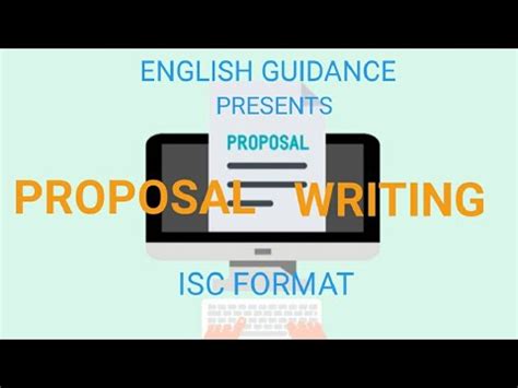 ISC Proposal Writing Format YouTube