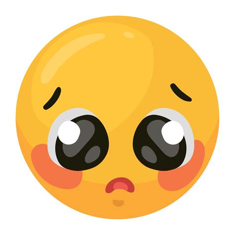 Emoji Sad 3d Style 14015337 Vector Art At Vecteezy