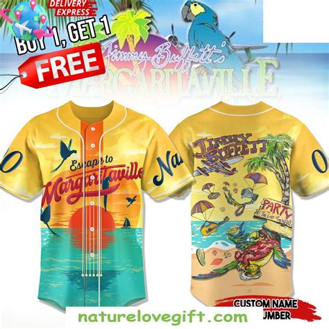 Jimmy Buffett Margaritaville Jersey Shirt Limited Edition Unique Ts For Every Occasion