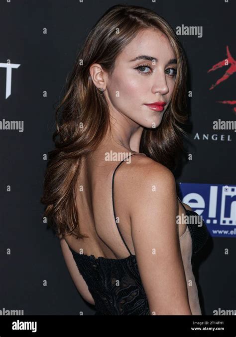 Hollywood Los Angeles California Usa October 10 American Actress