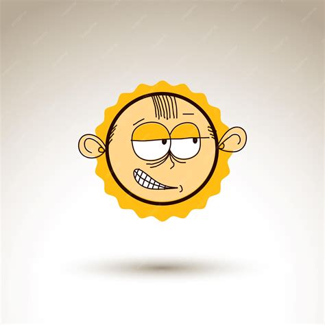 Premium Vector Vector Artistic Colorful Drawing Of Skeptic Person