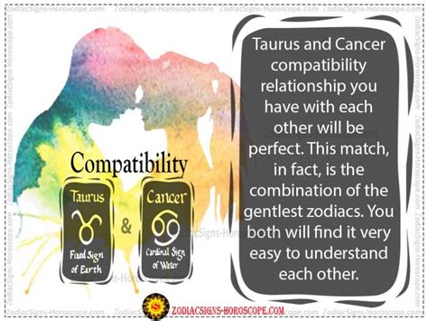 Taurus And Cancer Compatibility Love Life Trust And Patibility