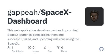 GitHub Gappeah SpaceX Dashboard This Web Application Visualises Past And Upcoming SpaceX