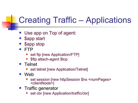 Ns 2 Network Simulator An Introduction Ppt