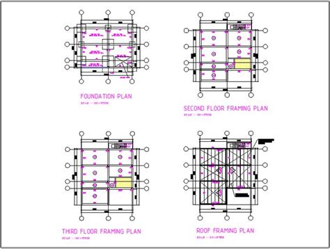 One Way Slab Structure Detail With Reinforcement Arrangement