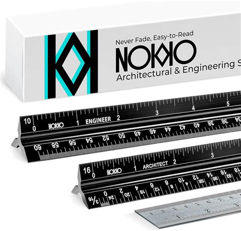 Professional Architectural And Engineering Scale Ruler Set With Laser Etched Markings In Nepal
