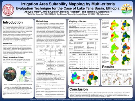Pdf Irrigation Area Suitability Mapping By Multi Criteria