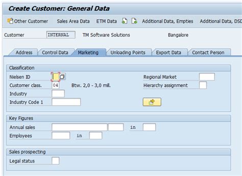 Create Customer Master Record In SAP Customer Master Data
