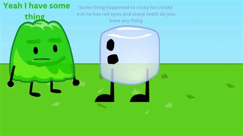 Bfdi Ice Cube And Evil Rocky By Alexandercantu On Deviantart