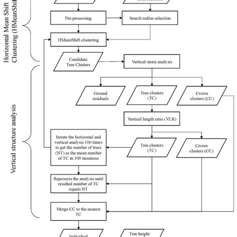 Visualization Of The Stepwise Tree Detection Approach Including