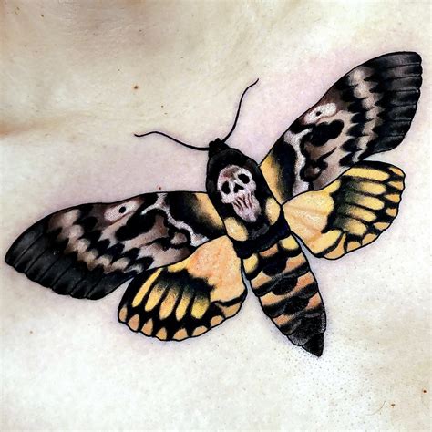 Hawk Moth Tattoos