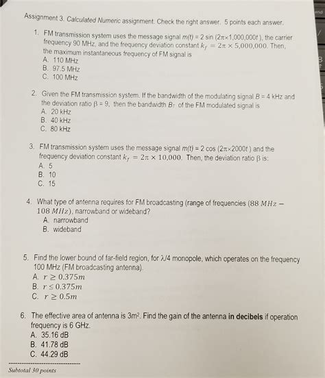 Solved End Assignment 3 Calculated Numeric Assignment