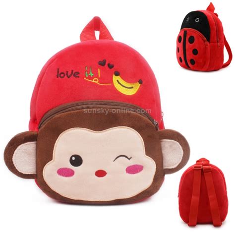 키즈 만화 배낭 유치원 어린이 귀여운 학교 가방 아기 소녀 책가방 원숭이