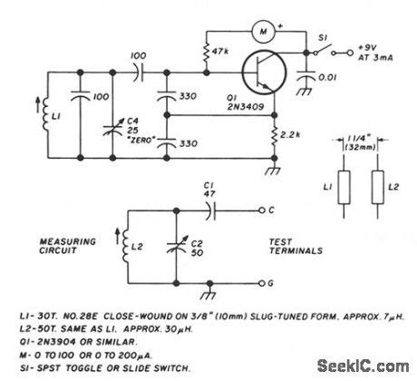 LC CHECKER LED And Light Circuit Circuit Diagram SeekIC Com