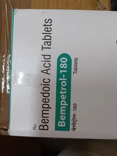 180mg Bempedoic Acid Tablets At ₹ 499 Bottle Nexletol In Pune Id 2853093969273