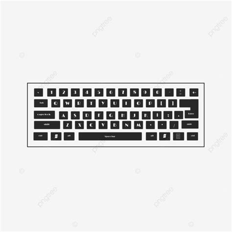 Computer Keyboard Vector Free Download