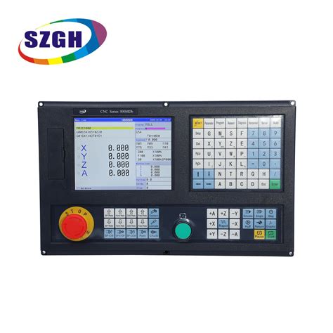 szgh 4 axes milling router center machine controller with four feeding axes two anglog spindles