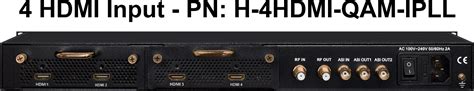H HDMI QAM IPLL VidOvation Corporation