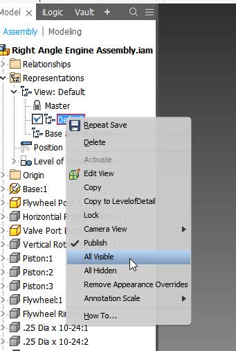 Solved Inventor Create Warning Closing Assembly Without Remembering To Undo Isolate Autodesk