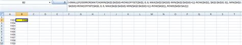 Excel I Have A List Of Numbers Not Consecutive And I Want To Check If