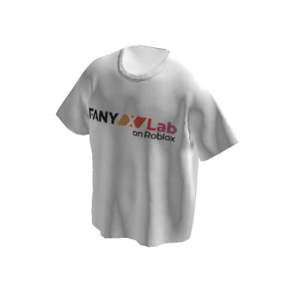 Fany X Lab T Shirt Color Roblox