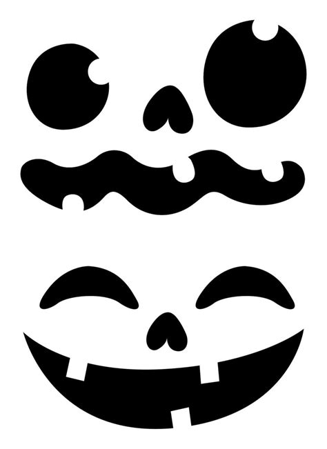 Halloween Pumpkin Stencils 15 Free Pdf Printables Printablee Halloween Templates