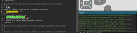 Kuka Olp And External Axis Asyncaxis Variable Robot Programming