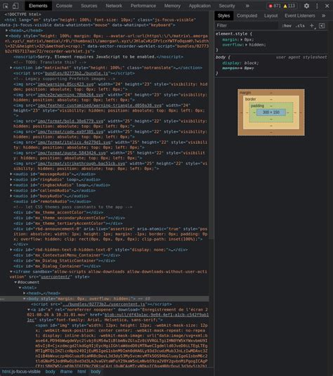 download attachment prompt appearing outside of the rest of the app · issue 18795 · element hq
