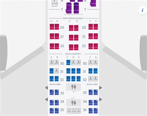 Boeing 767 Seating