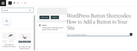 Wordpress Button Shortcode How To Add A Button To Your Site