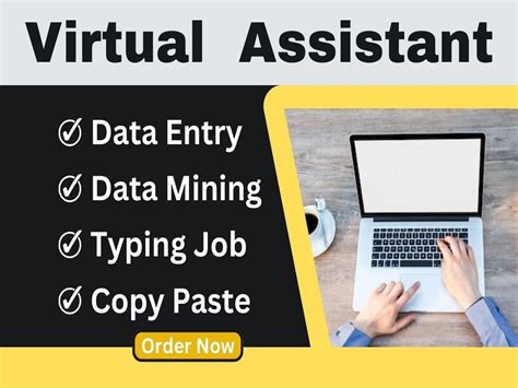 Your Virtual Assistant For Data Entry Data Mining Copy Paste Typing Upwork