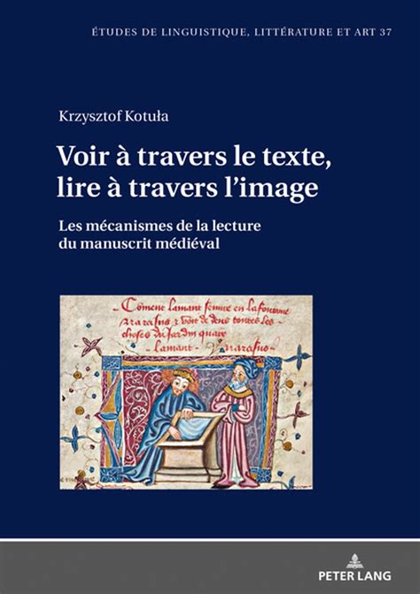 Voir à Travers Le Texte Lire à Travers Limage Ebook By Katarzyna