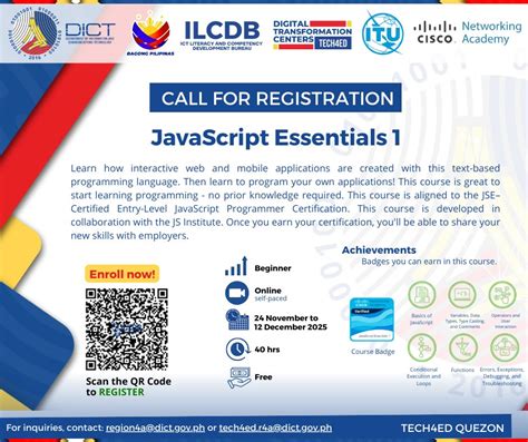 Dict The Dict Quezon In Partnership With Cisco Networking Academy