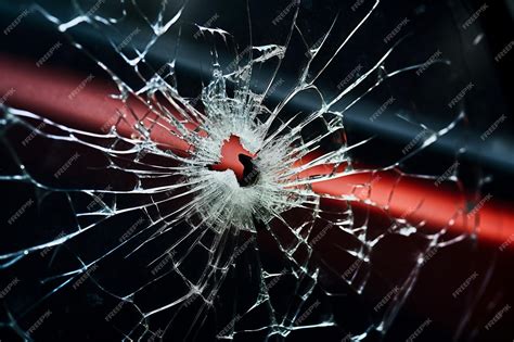 Premium Ai Image A Broken Left Side Window In The Aftermath Of A Security Breach