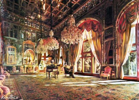 تالار آیینه معروفترین اثر کمال الملک ☀️ کارناوال