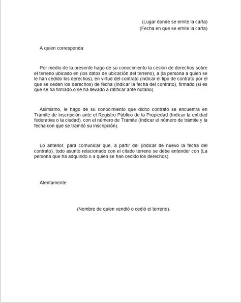 Carta De Poder Ejemplos Recipes Blog L