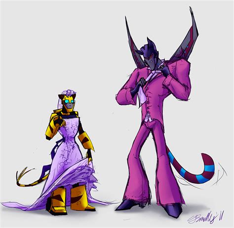 Transformers Animated Slipstream And Starscream