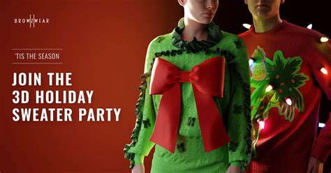 Create Your 3d Ugly Holiday Sweater