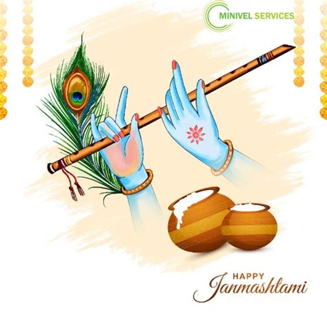 minivel services llp on linkedin happyjanmashtami lordkrishna